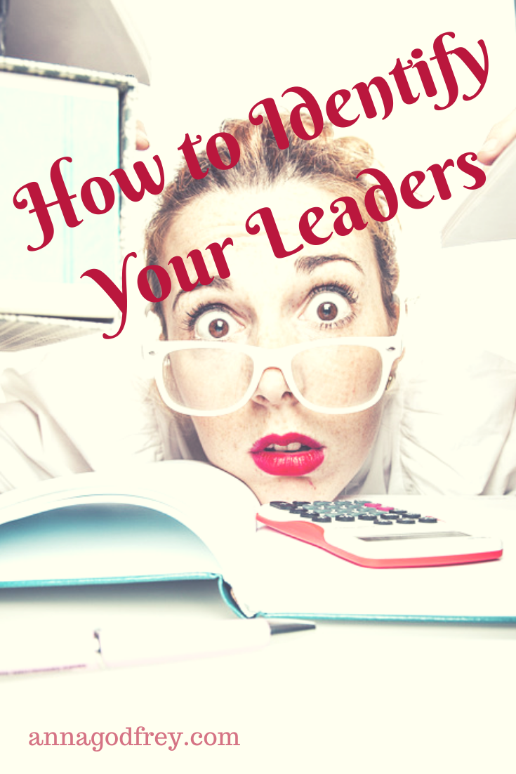 How to Identify Your Leaders – Anna Godfrey