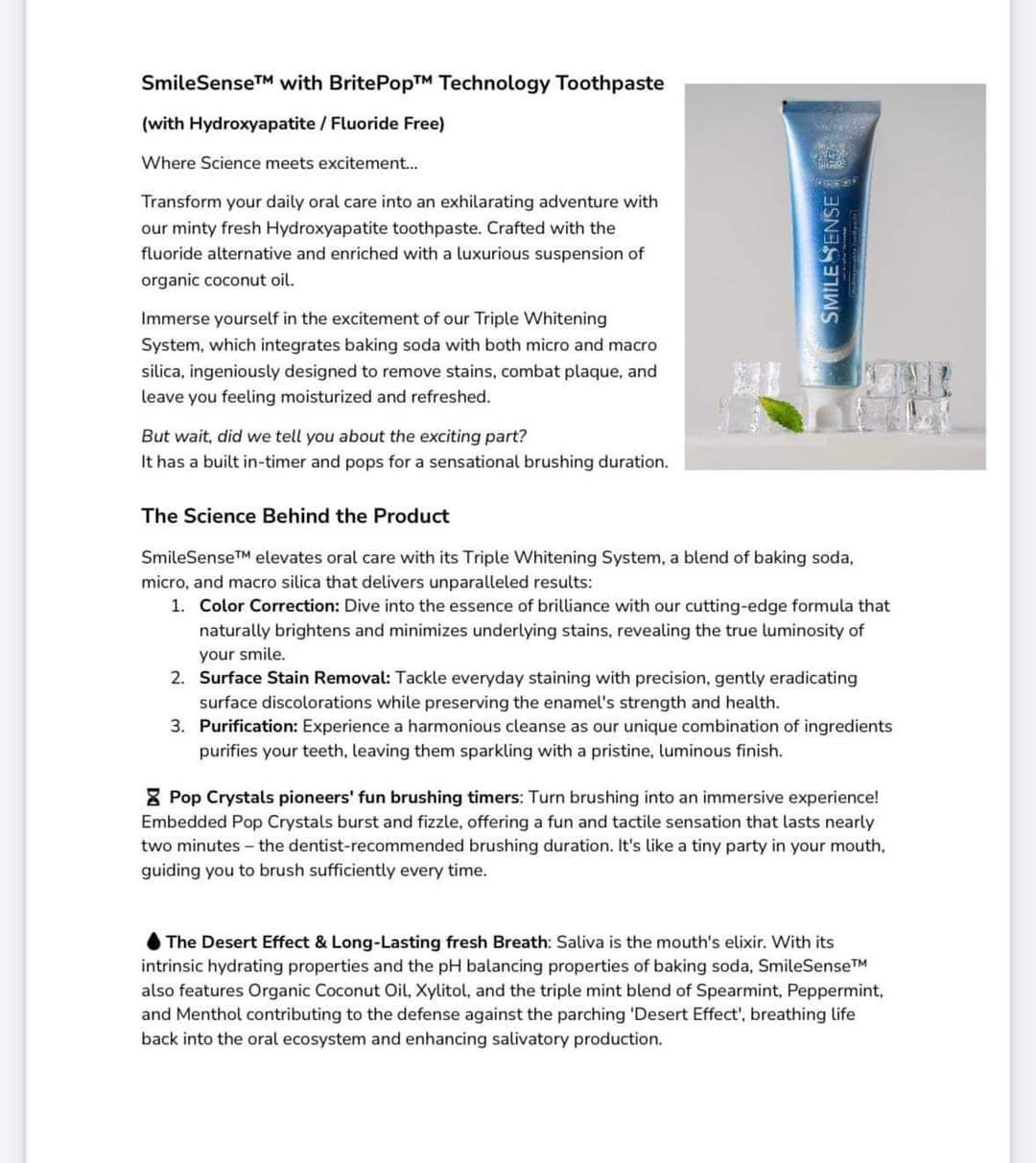 𝐎𝐫𝐠𝐚𝐧𝐢𝐜 𝐒𝐦𝐢𝐥𝐞𝐒𝐞𝐧𝐬𝐞 𝐇𝐲𝐝𝐫𝐨𝐱𝐲𝐚𝐩𝐚𝐭𝐢𝐭𝐞 𝐖𝐡𝐢𝐭𝐞𝐧𝐢𝐧𝐠 𝐓𝐨𝐨𝐭𝐡𝐩𝐚𝐬𝐭𝐞 – Anna Godfrey