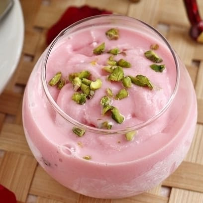 Ayurveda Recipes: Rose, Pistachio, Saffron, Cardamom Ice Cream – Anna ...