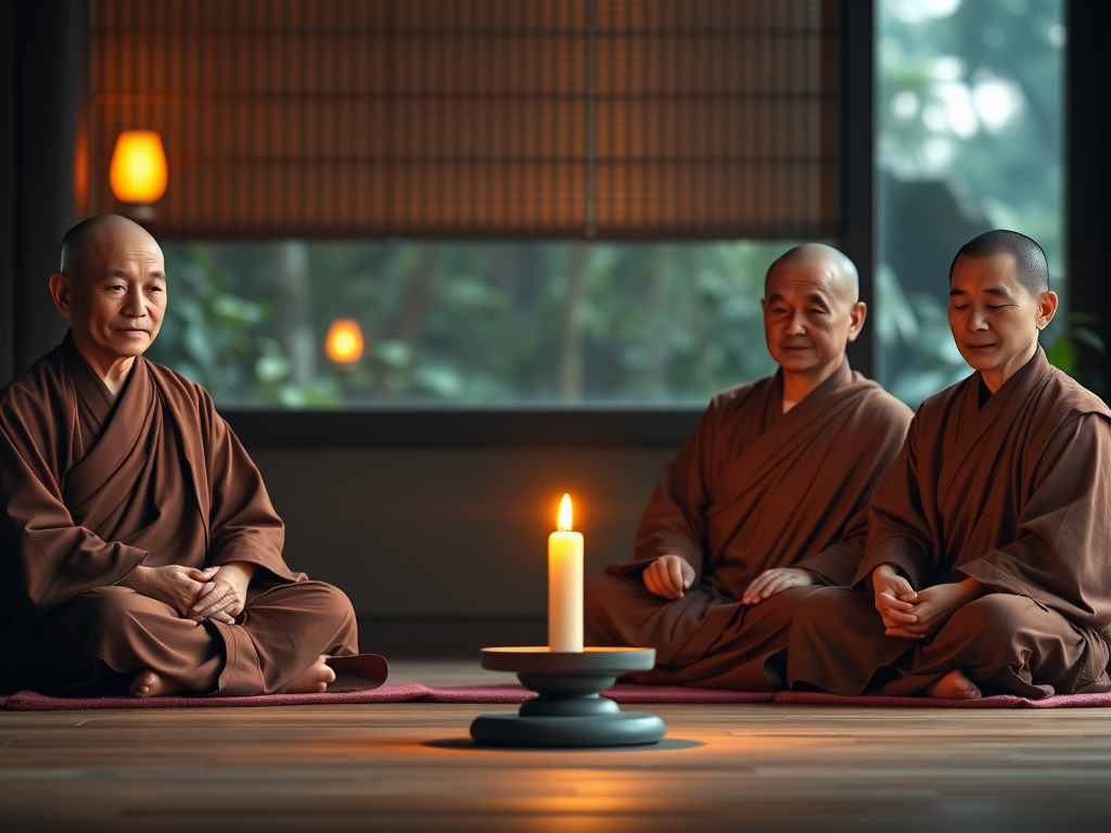 ZEN STORY: The Four Candles – Anna Godfrey