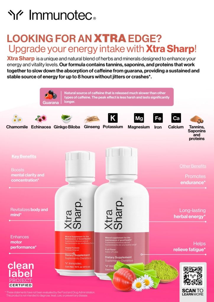 Tired of the 3 PM Slump? Xtra Sharp is Here to Give You That Xtra Edge ...